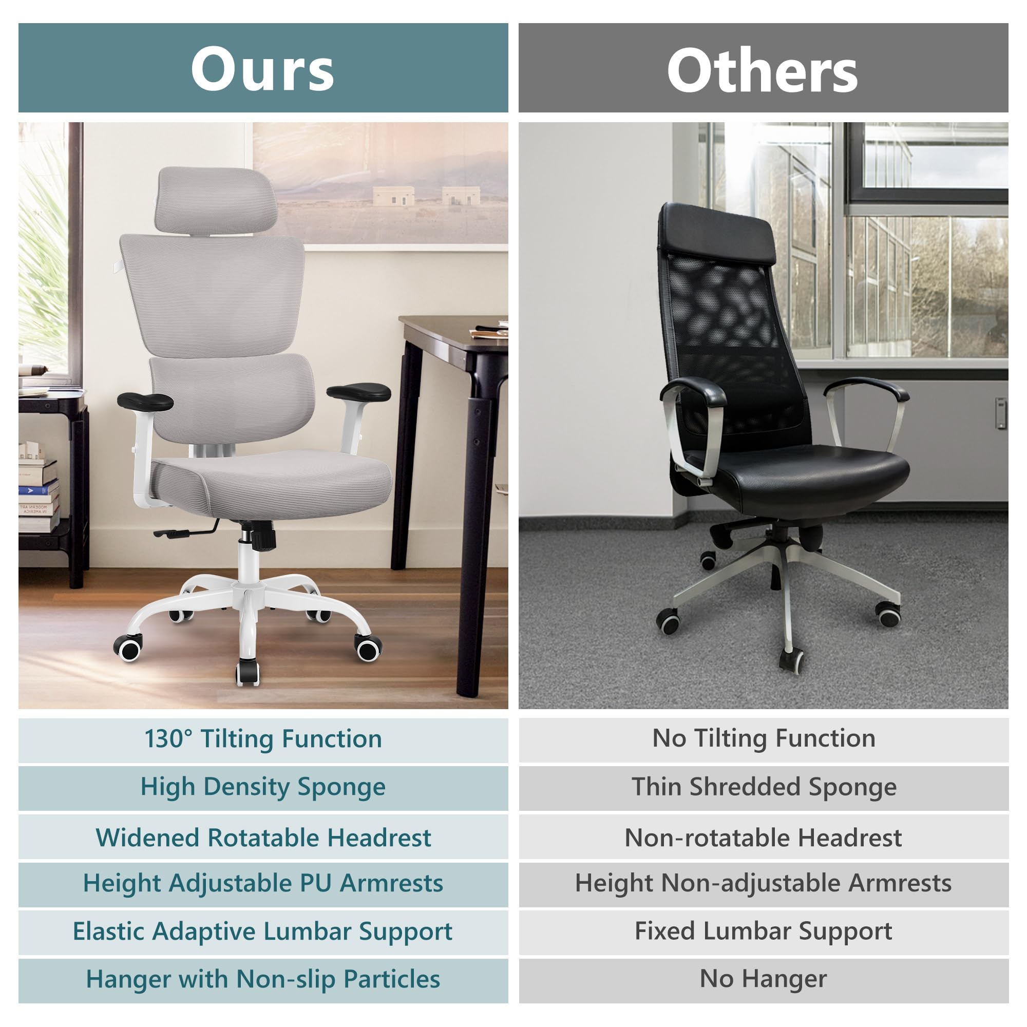 Mua Office Chair Ergonomic Desk Chair, High Back Gaming Chair, Big and ...