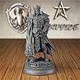 Amazon.com: AUSPDICE 32mm Warrior King D&D Miniature Statue for ...
