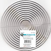 Amazon.com : Quilter's Rule Nested Circles Template SET of 11 Nested ...