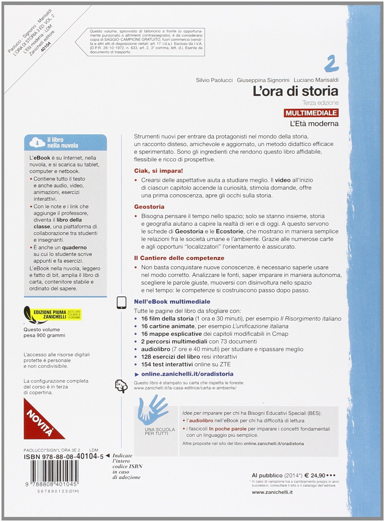 L’ora di storia 2, libro di storia per le medie | Cosmico - Migliori ...
