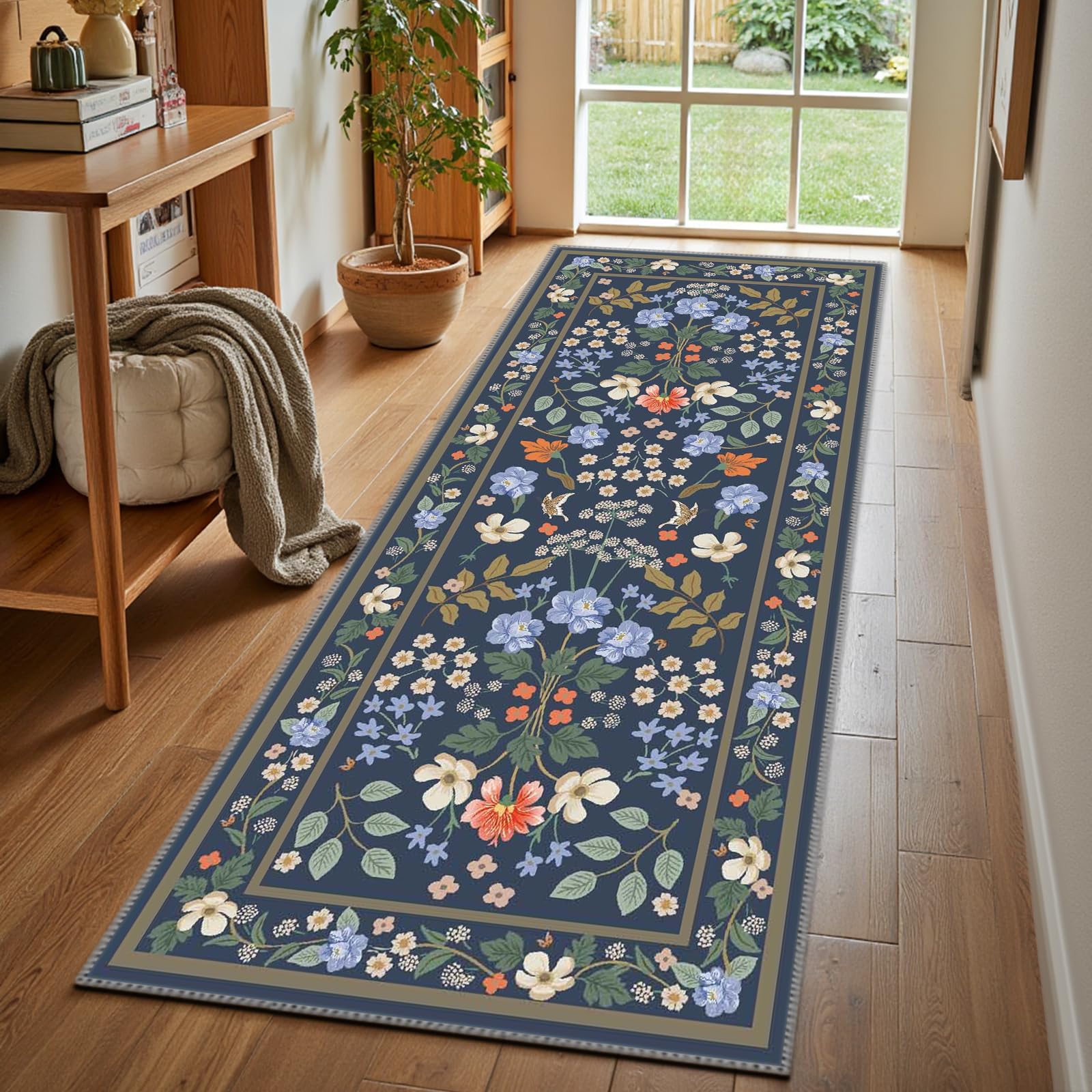 Azadx Runner Rug for Hallways 2'x 6' Washable Kitchen Runner Rugs with ...