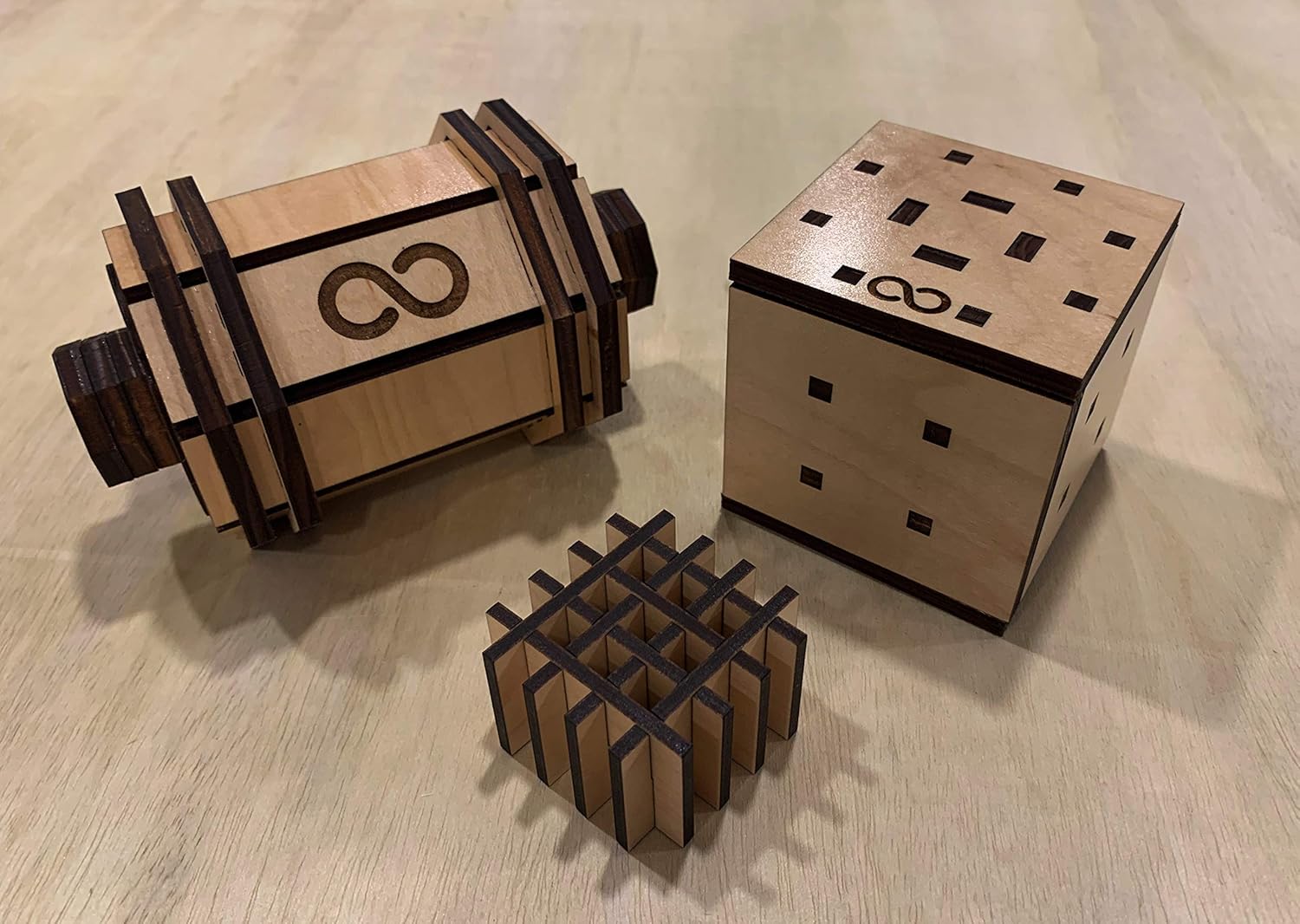 Amazon.com: Wooden Puzzle 3 Pack: Solaris Puzzle Box, Antares Puzzle ...