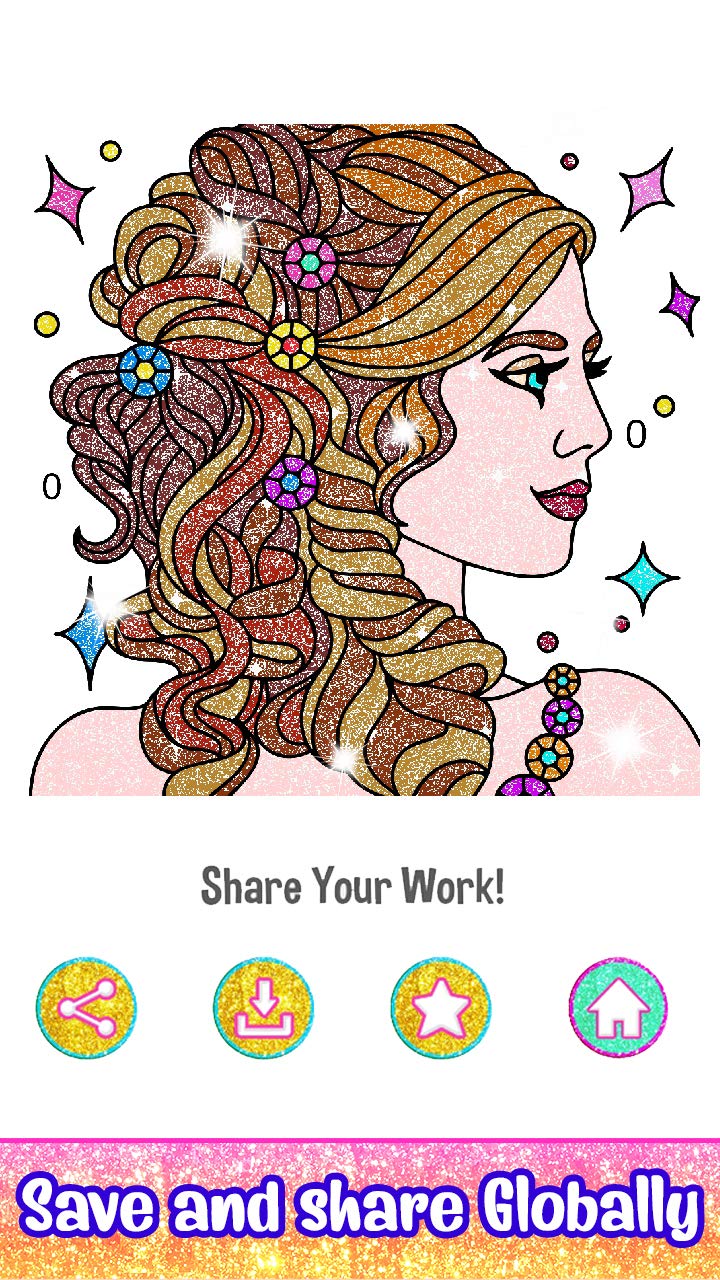 Fashion Color by Number - Girls Paint + Glitter + Crayon , Grownups ...