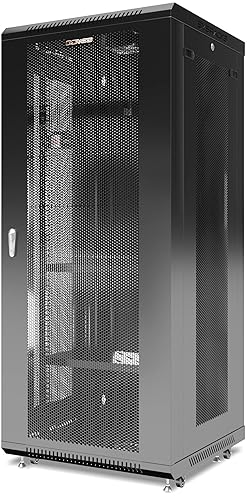 Sysracks - Server Rack - Wall Cabinet - 27U Wall Mount Rack on Casters Enclosure with Fans ...