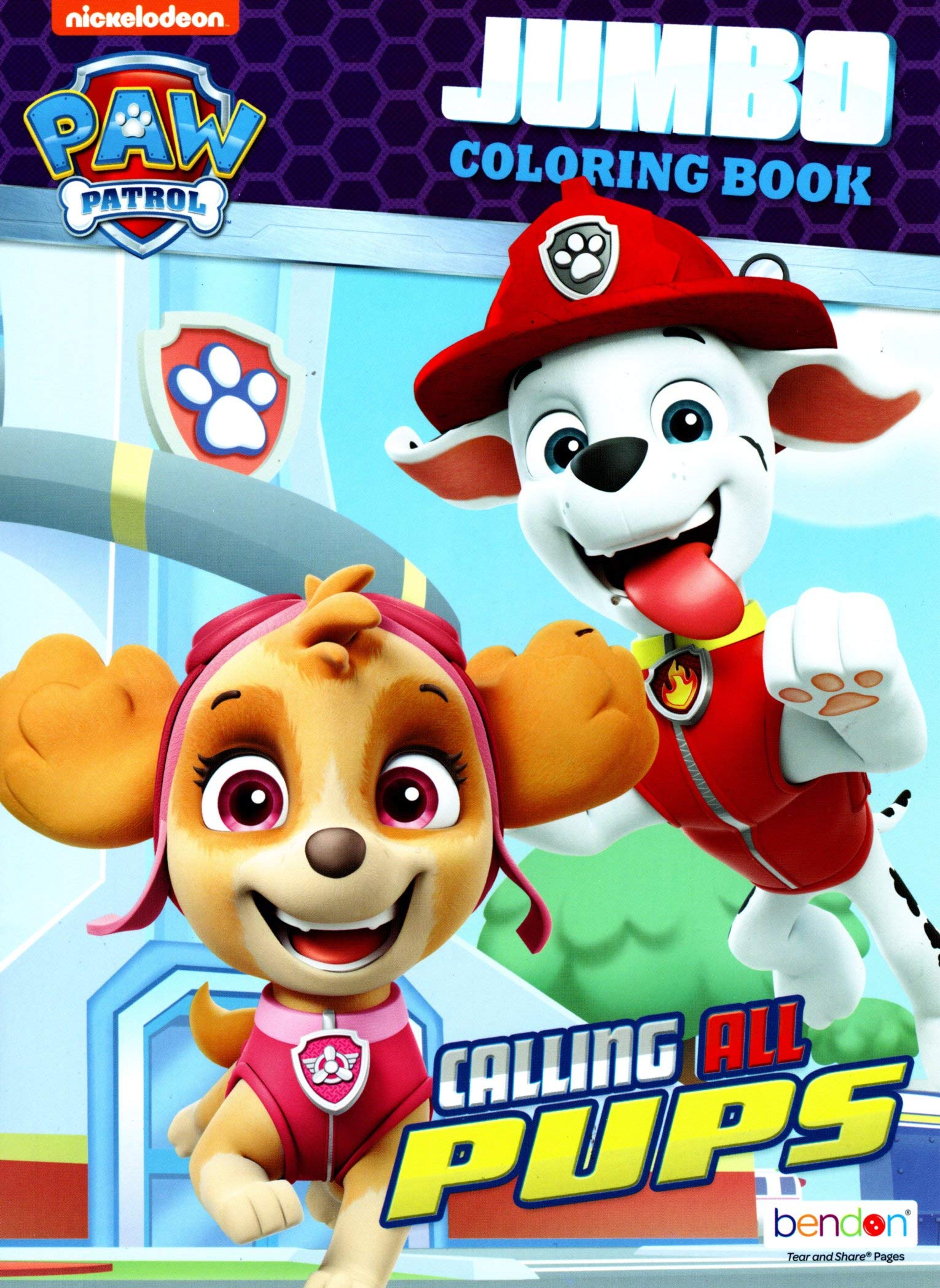 Paw Patrol Jumbo Coloring Activity Book