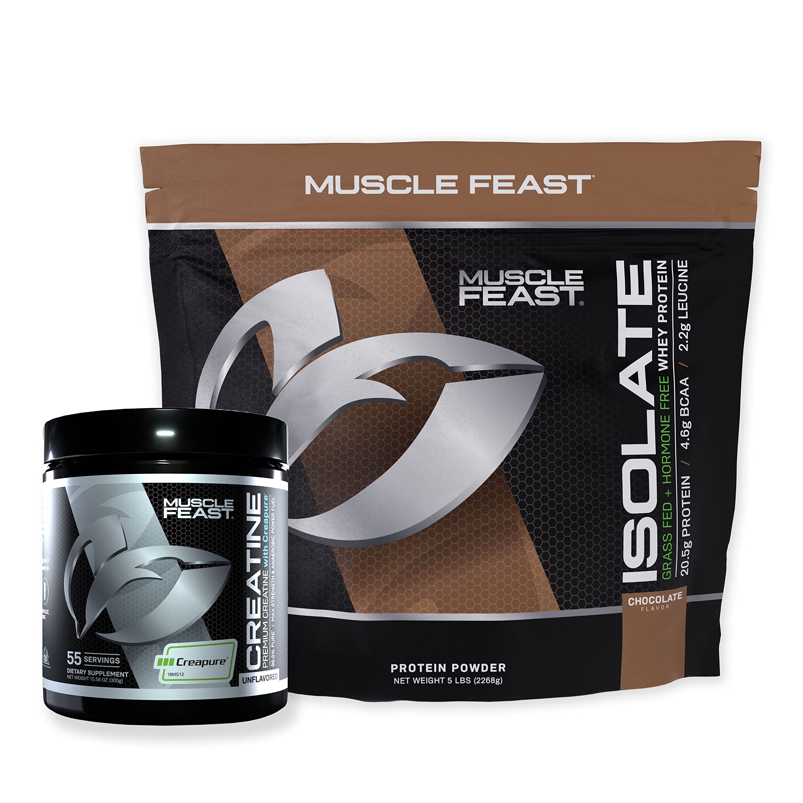 Mua Creatine + Isolate Bundle: 1 Powder (Unflavored, 300g) + 1 Whey ...