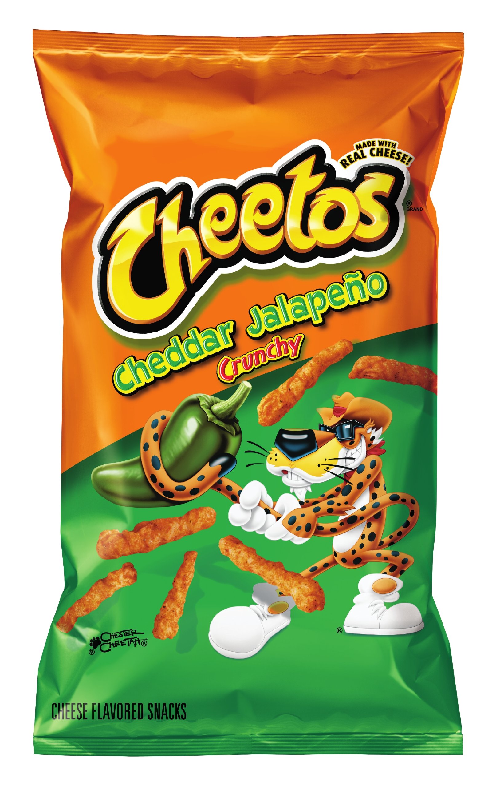 Amazon.com: Cheetos Cheese Flavored Snacks, Crunchy Flamin' Hot, 9.5 Ounce