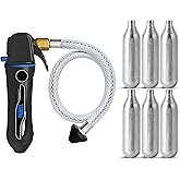 BRODYS Drain Device - AC Drain Line Cleaner Device, with a flexible hose to Clear all HVAC Clogs ...