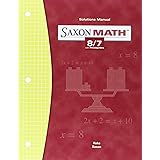 Saxon Math 8/7 with Prealgebra (Answer Key Transparencies, Volume 2 ...