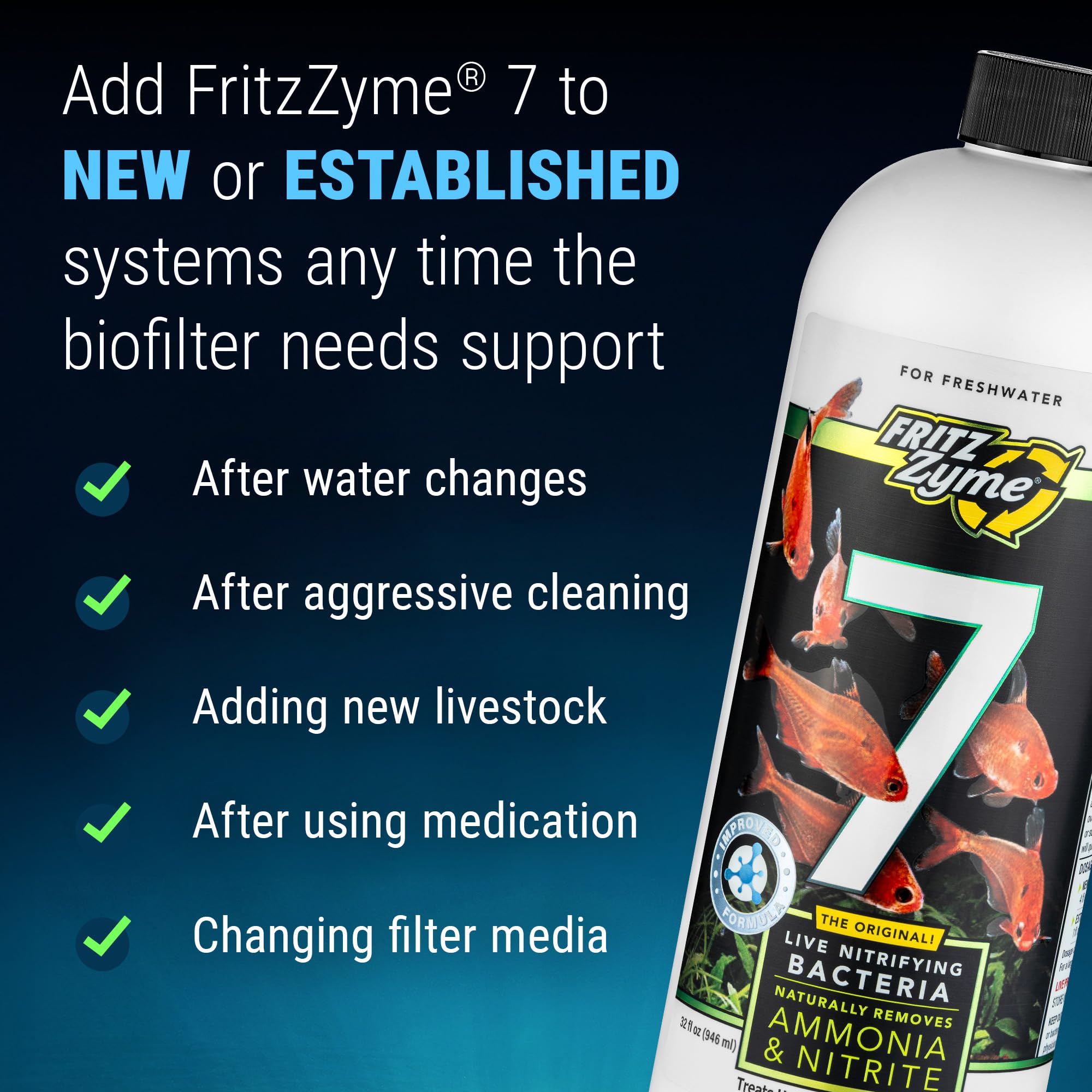 Mua Fritz Aquatics FritzZyme 7 Live Nitrifying Bacteria Naturally ...