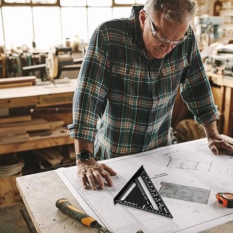 Mua 2 Pack Triangle Ruler,7 Inch and 12 Inch Triangle Ruler, Square ...