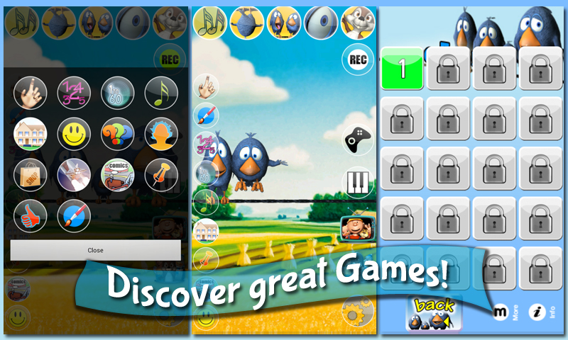 Talking Birds On A Wire (Free):Amazon.com:Appstore for Android