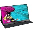 Amazon.com: Portable Monitor, Newsoul Upgraded 15.6" IPS HDR 1920X1080 ...