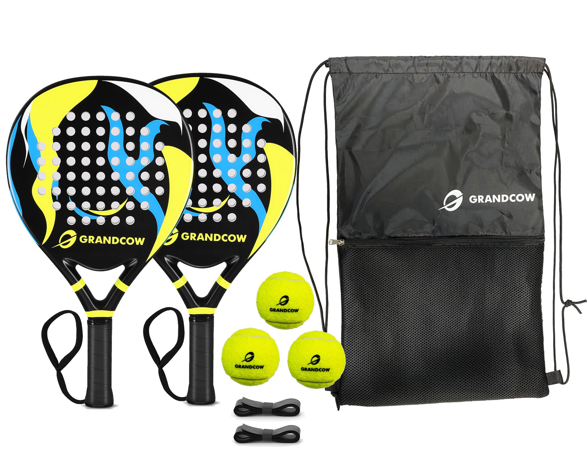 Padel Racket raqueta de Padel Pop Tennis Paddle Carbon Fiber Pala Padel ...