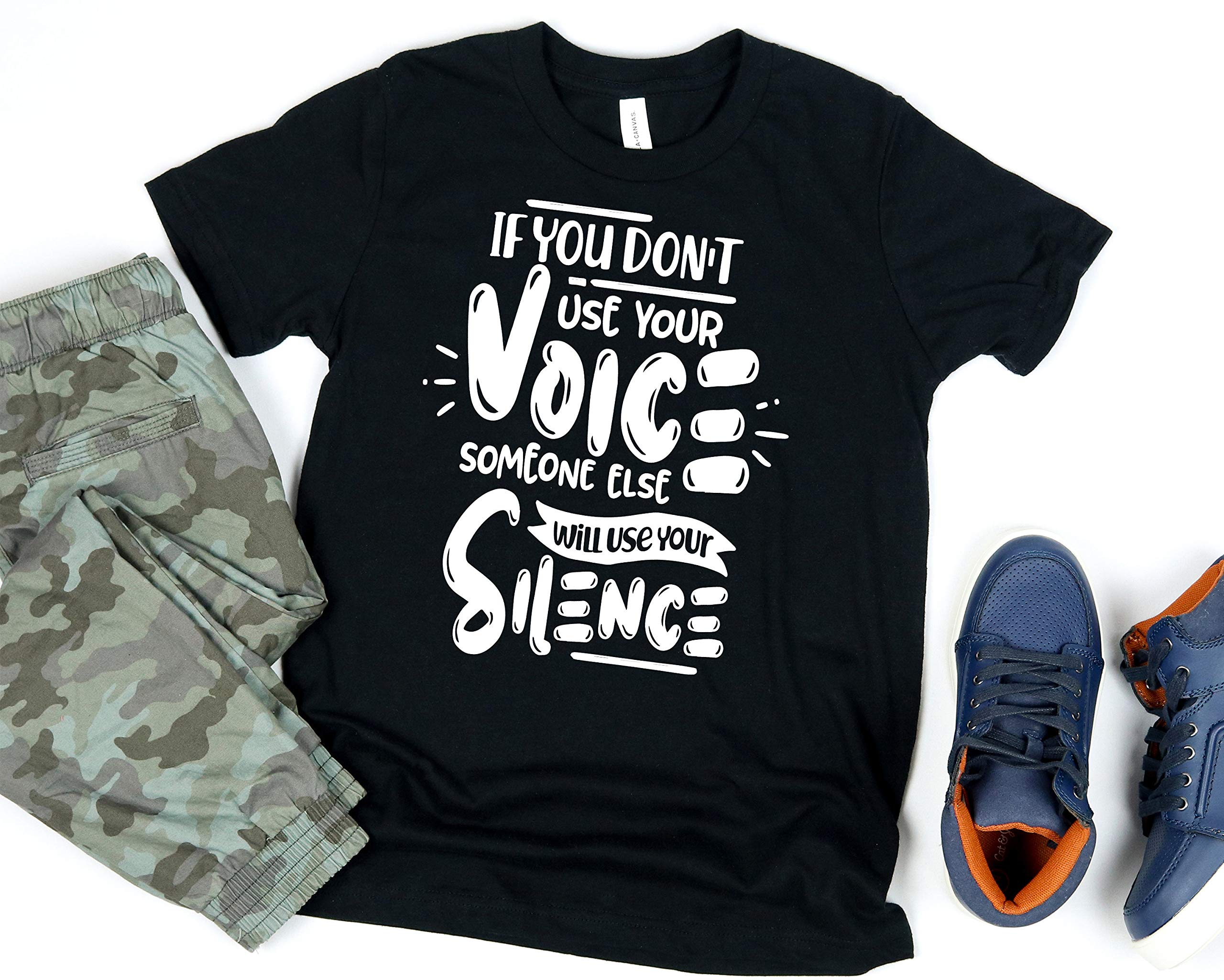 Use Your Voice Short Sleeve T Shirt Kitilan use-your-voice-short-sleeve-t-shirt-kitilan