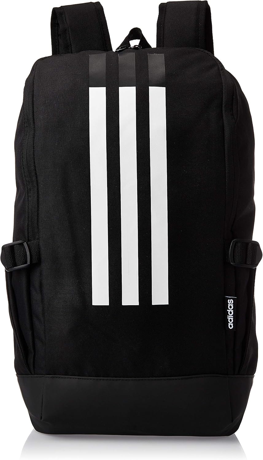 adidas Men’s 3 Stripes RSPNS Backpack Sports Bag Black/White NS – BigaMart