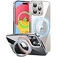 Amazon.com: TORRAS 360°Rotatable Ring for iPhone 15 Pro Case 6.1", Compatible with MagSafe 15 ...