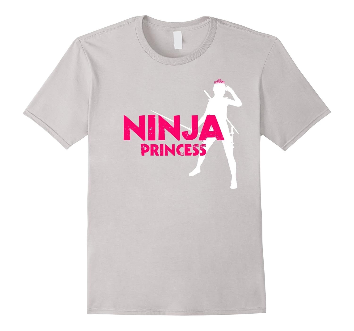 Ninja Princess with Tiara T-Shirt. Taekwondo Karate-TH – TEEHELEN