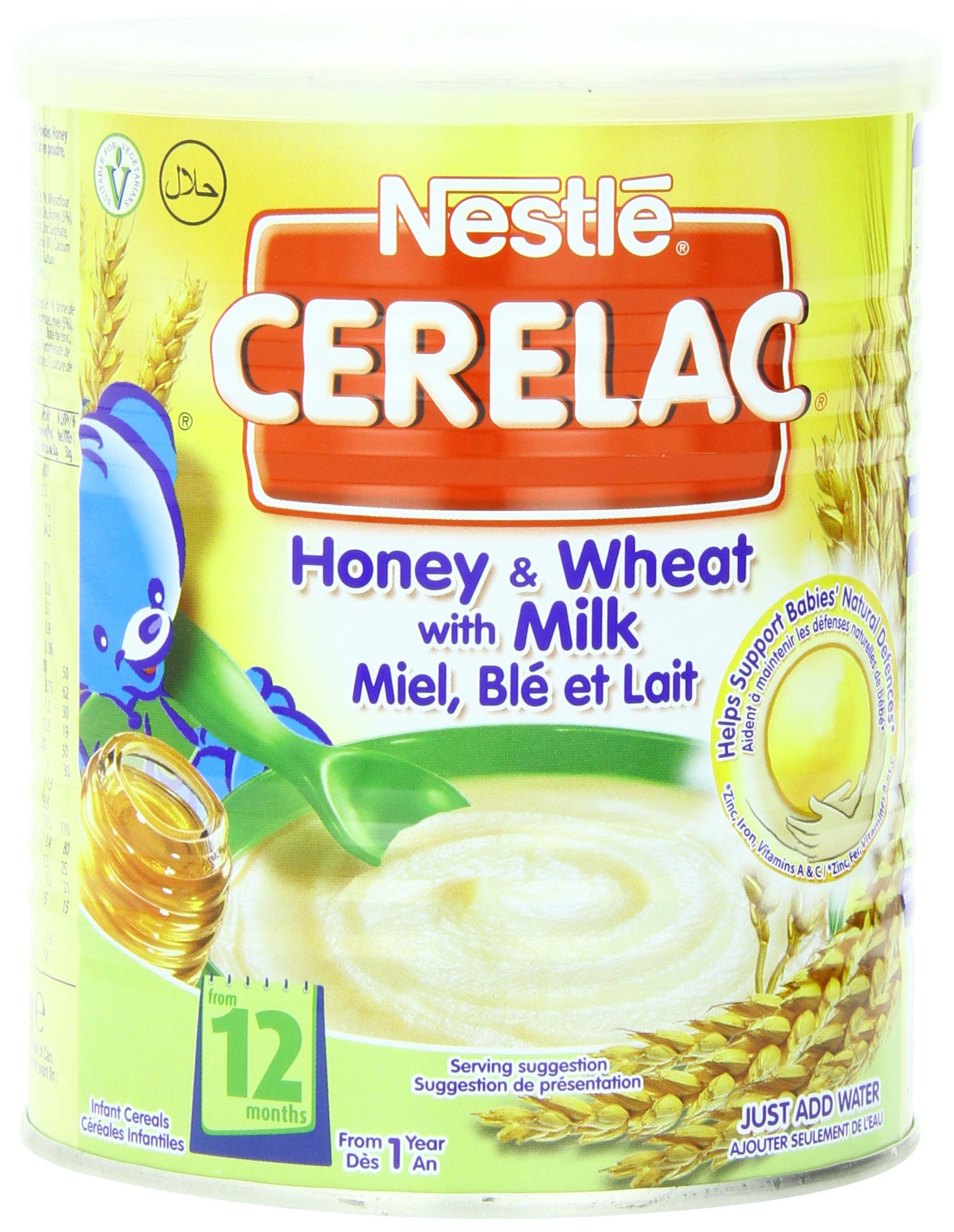 Nestle Cerelac, Mixed Vegetables and Rice with Milk, Stage 2, 400 g (14 ...