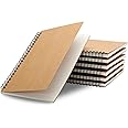 Amazon.com : TWONE Notebook, College Ruled Spiral Notebook with Kraft ...