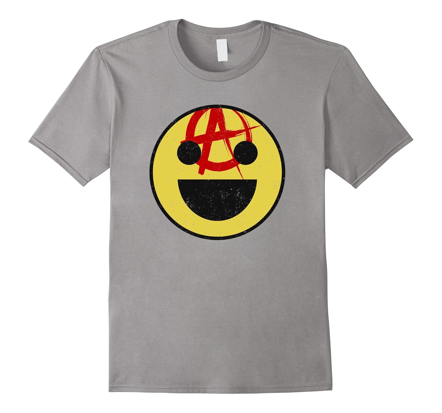 ANARCHY SMILEY FACE T-SHIRT cute emoji tshirt emoticon tee