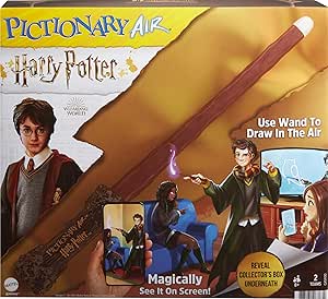 Pictionary Air Harry Potter Drawing Game Wand Pen Party Fantasy Themed ...