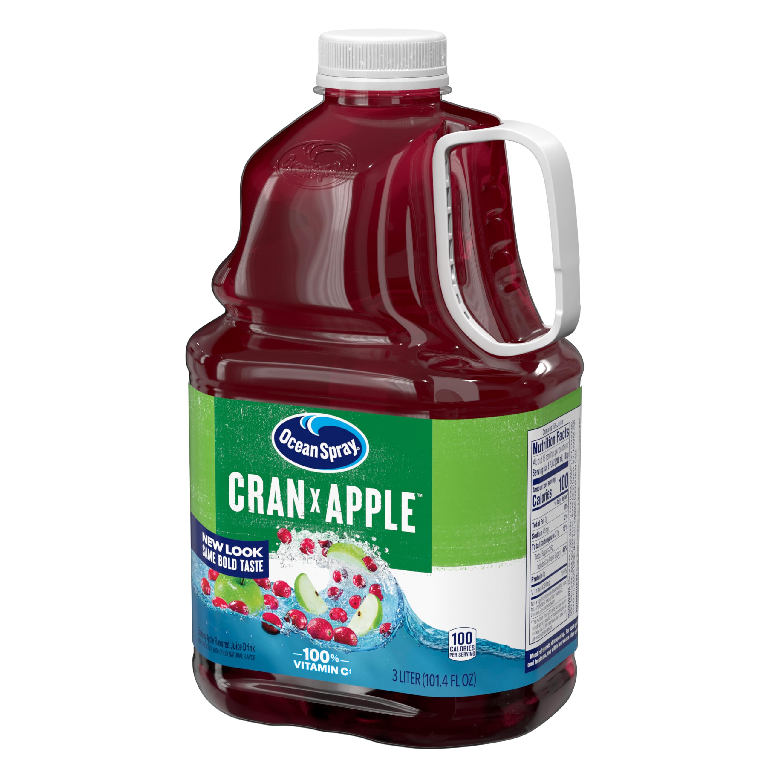 Ocean Spray® Cran-Apple™ Cranberry Apple Juice Drink, 101.4 Fl Oz ...