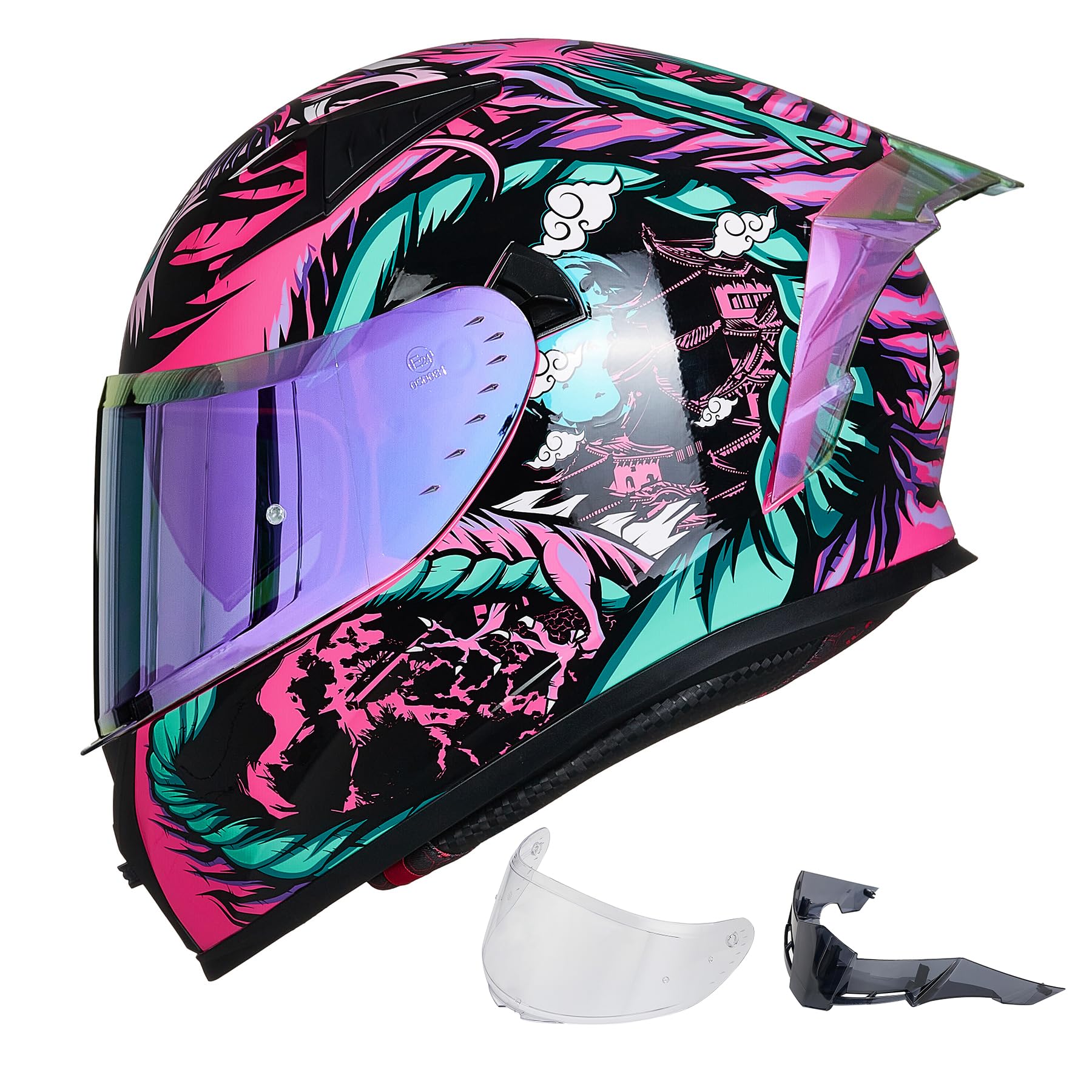 Mua ILM Motorcycle Helmet Full Face with Pinlock Compatible Clear ...