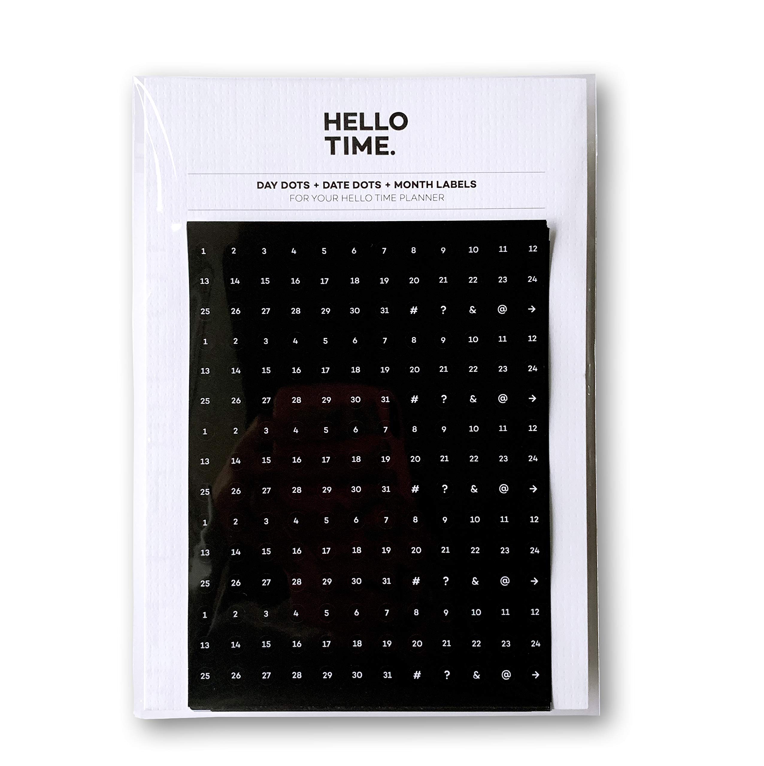 Buy Sticker Pack for Undated Diaries & Journals | Date Dot Stickers ...