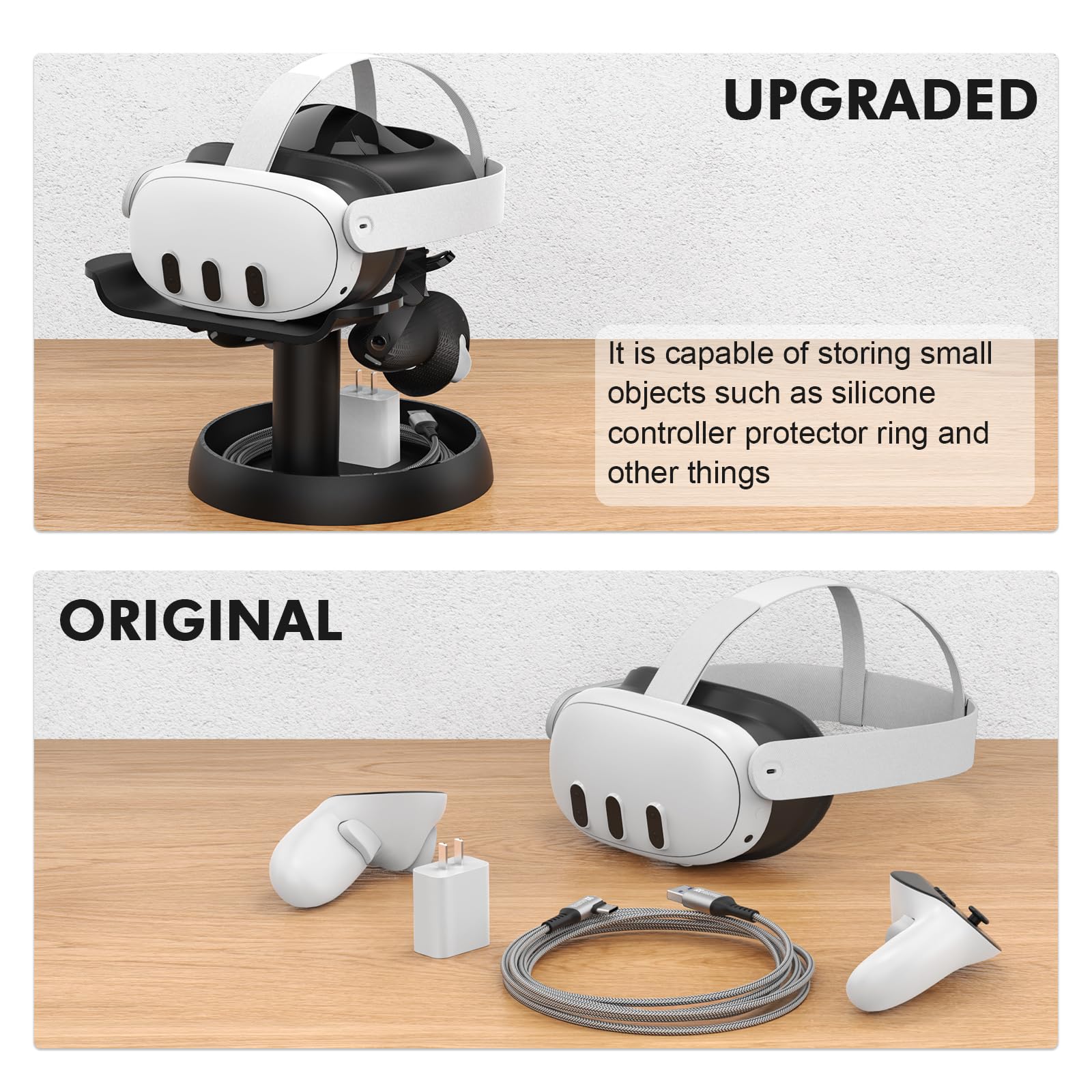 Mua Desktop Stand Holder Compatible with Meta Quest 3/Oculus Quest 2/Vision Pro - Universal VR ...