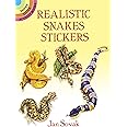 Realistic Snakes Stickers (Dover Little Activity Books: Animals): Jan ...