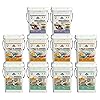 Augason Farms Deluxe 4-Month 1-Person 10-Pail Kit Emergency Food Supply ...