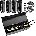 Amazon.com | YINGHECX 5 Pack Wine Gift Box, With Handle Magnetic ...