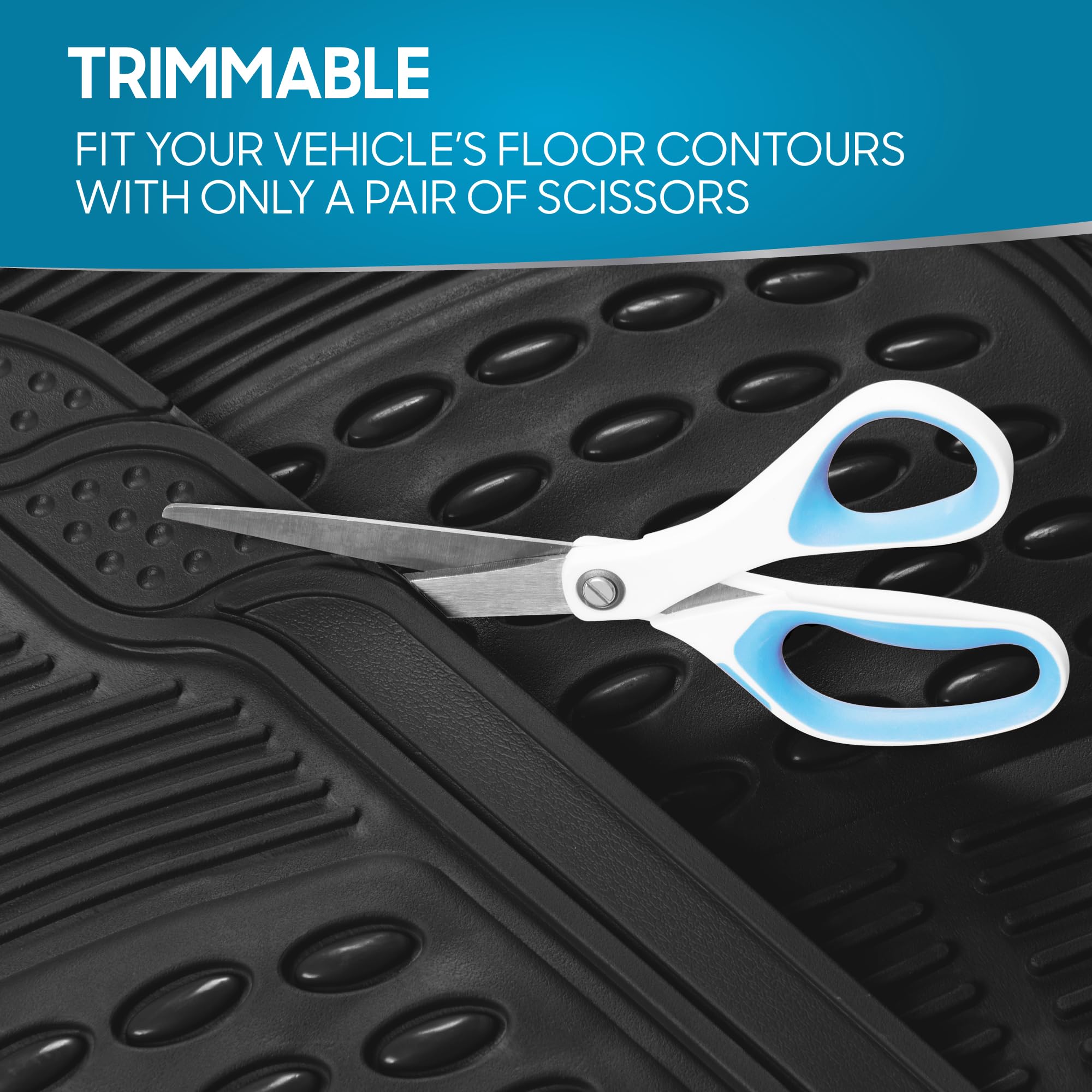 Mua BDK Floor Mats, 4-Piece All-Weather Car Mat with Universal Fit ...