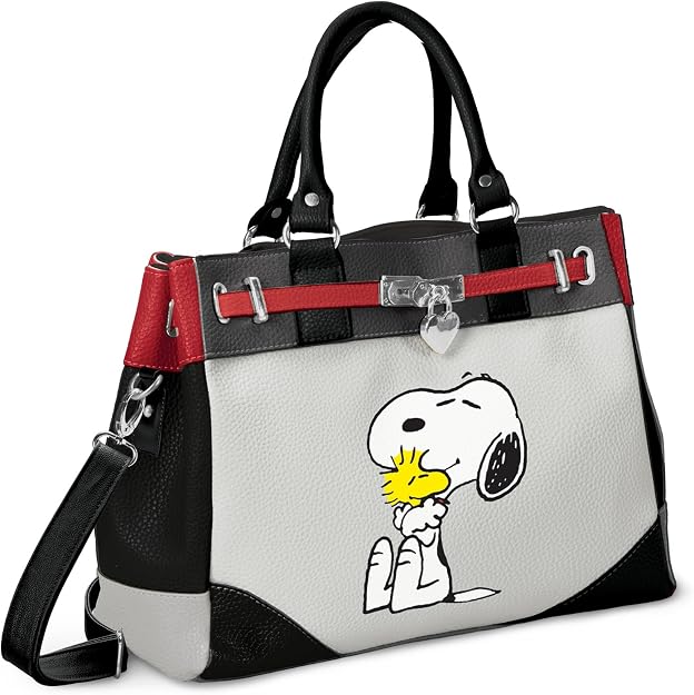 PEANUTS Happiness Is Friendship Snoopy And Woodstock Handbag by The ...