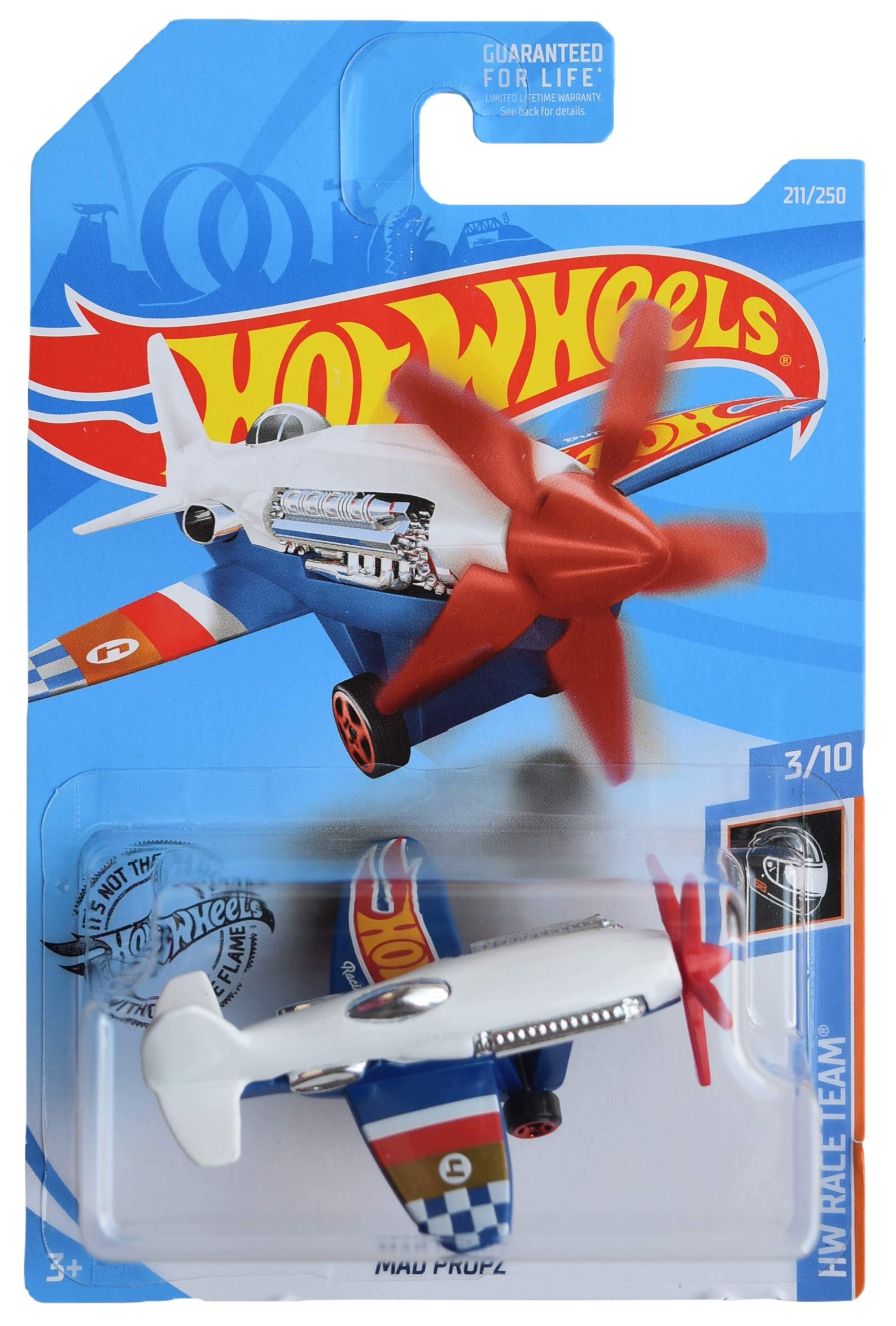 Mua Hot Wheels Race Team Series 3/10 Mad Propz 211/250, White trên ...