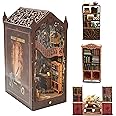Amazon.com: Insgen Book Nook Kit DIY Miniature Dollhouse Building Set ...