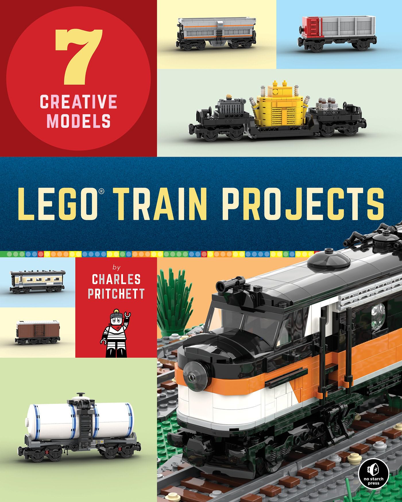Mua LEGO Train Projects: 7 Creative Models trên Amazon Mỹ chính hãng ...