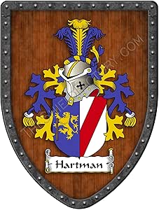Amazon.com: Hartman Family Crest Custom Coat of Arms, Family Ancestry ...