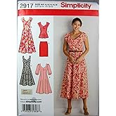 Amazon.com: Simplicity 1537 Amazing Fit Women's Dress Sewing Pattern ...
