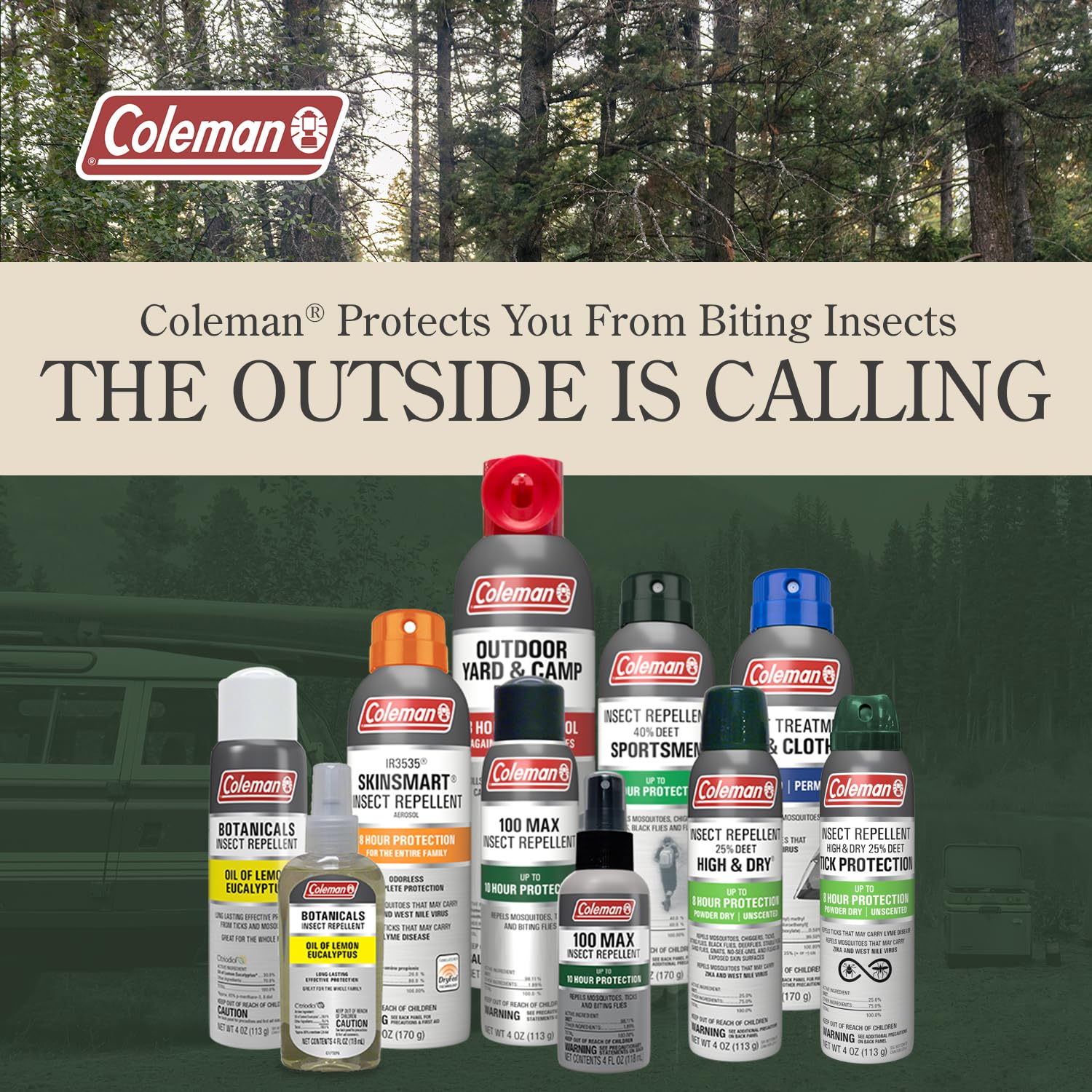 Mua Coleman Insect Repellent Spray – SkinSmart Non-DEET Insect ...