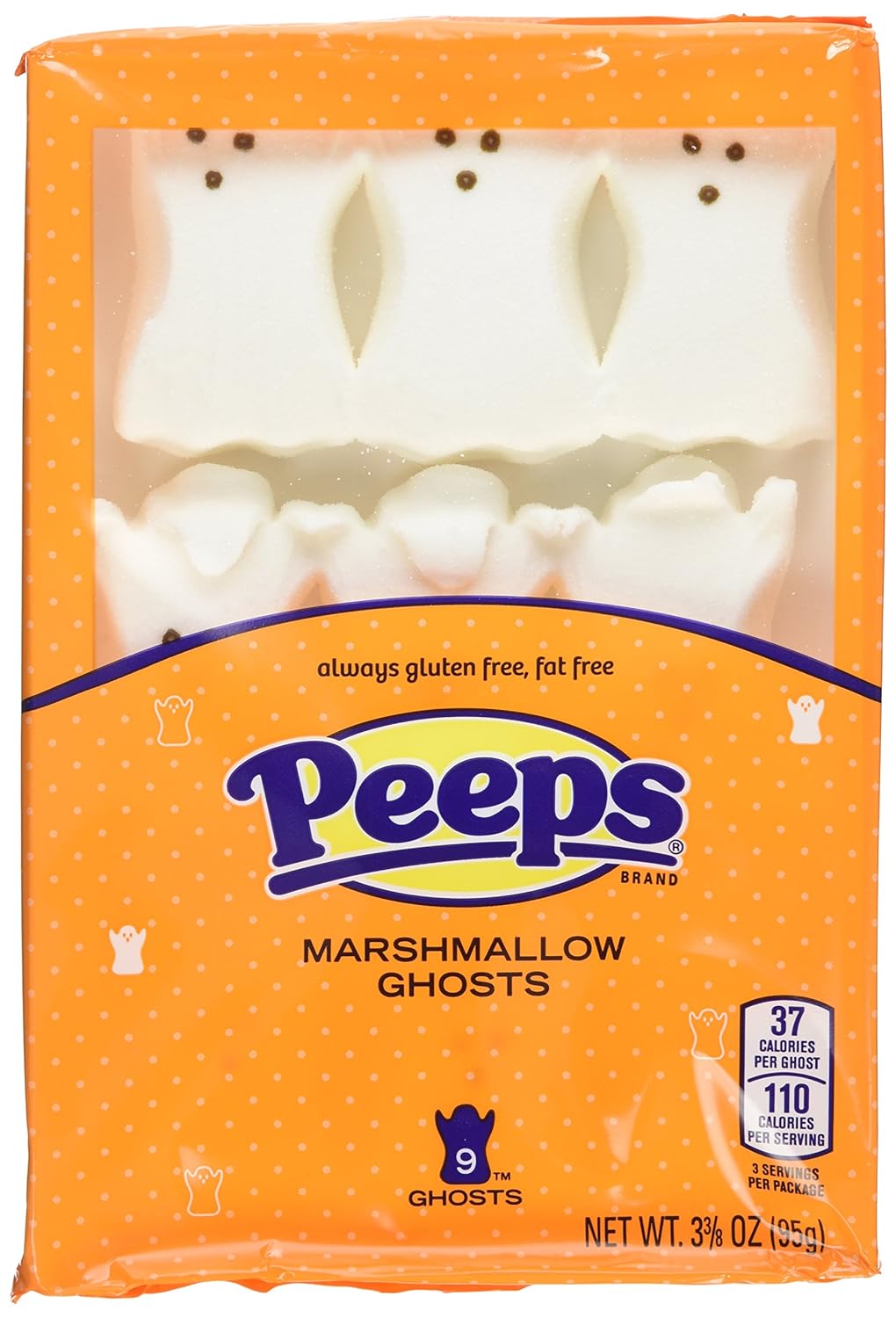 Halloween Peeps Spooky Ghosts 9 Count (Pack of 4): Amazon.com: Grocery & Gourmet Food