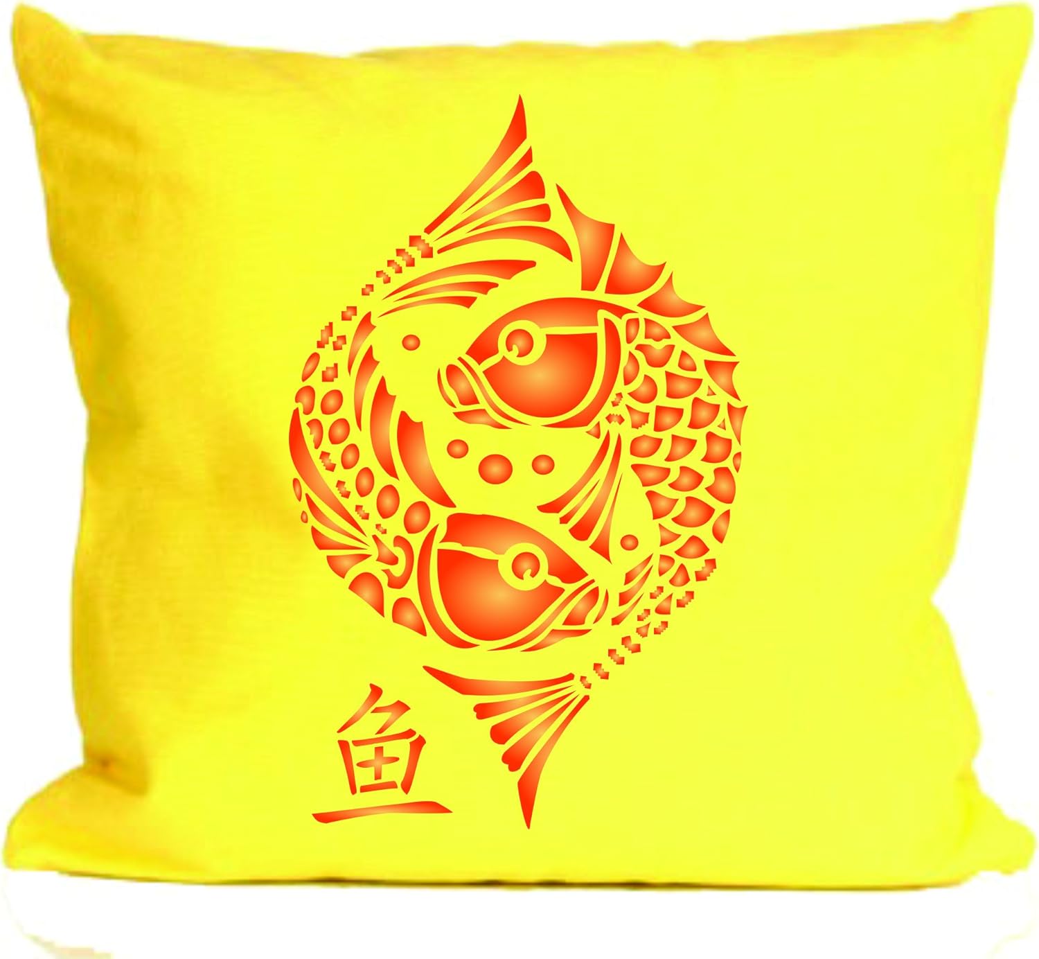 Fish Stencil – 16.5X 26.5cm (M) – Reusable Pisces Oriental Asian ...