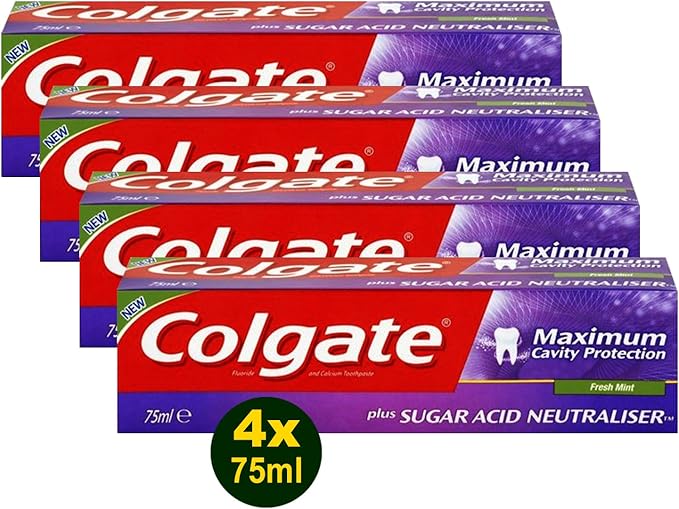 Colgate Maximum Cavity Protection Plus Sugar Acid Neutraliser ...