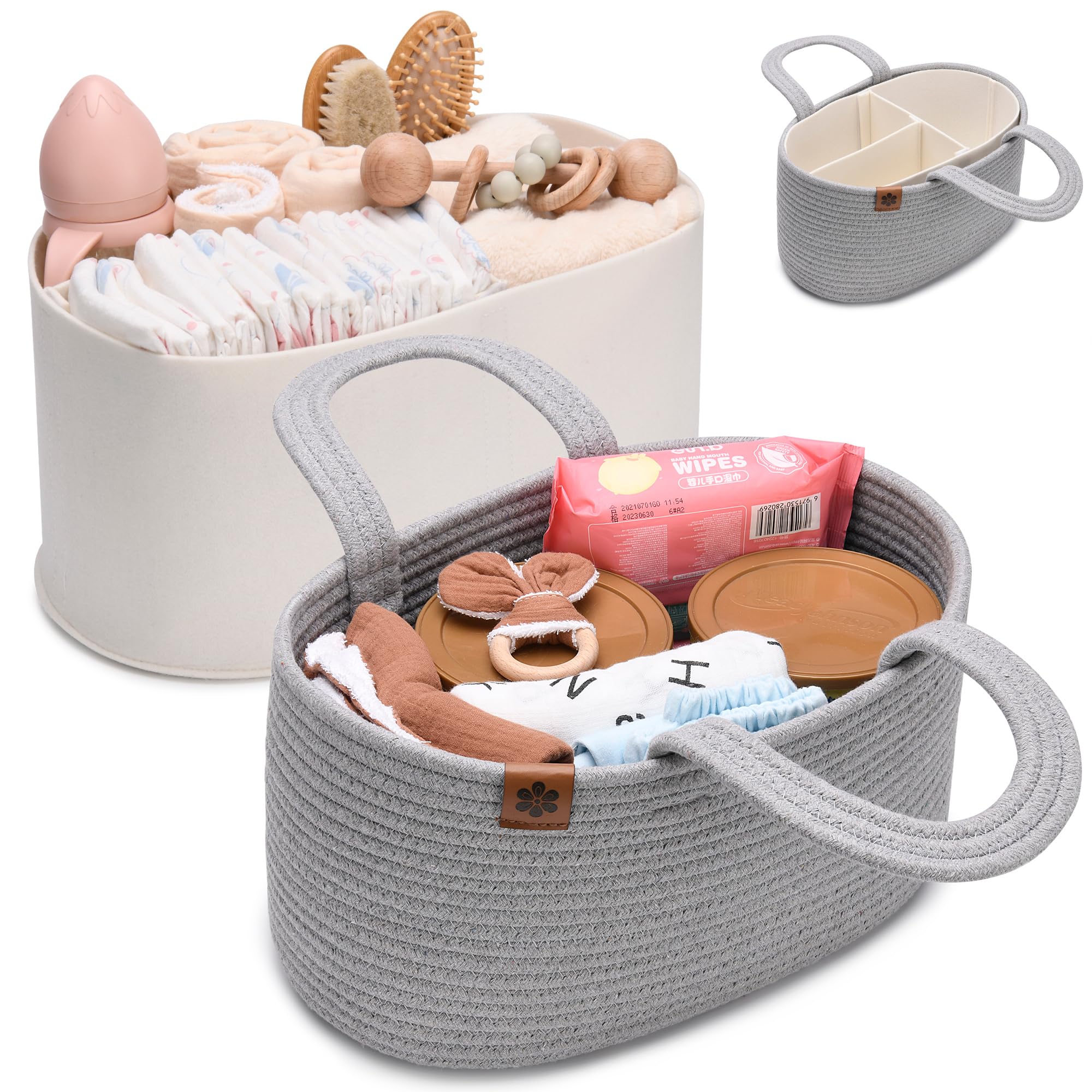 Mua PeraBella Diaper Caddy Organizer, 2-in-1 Design, Maximum ...