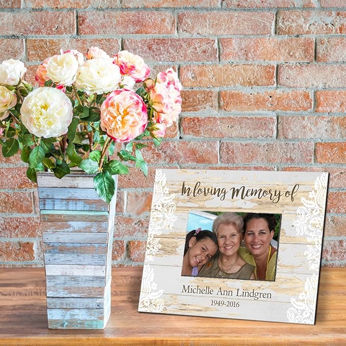 Amazon.com - Personalized Memorial Frame - Beige