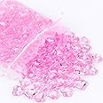 Amazon.com: AiFanS 225PCS Pink Heart Shaped Marbles – Acrylic Heart ...