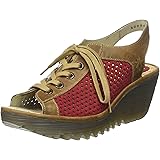 Amazon.com | FLY London Women's Yuta617fly Platform Sandal | Platforms ...