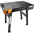 ToughBuilt - QuickSet Work Bench, Large Work Surface, Metal Legs ...