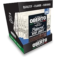 Amazon.com : Oberto Specialty Meats Peppered Beef Jerky, 2.7 Ounce ...